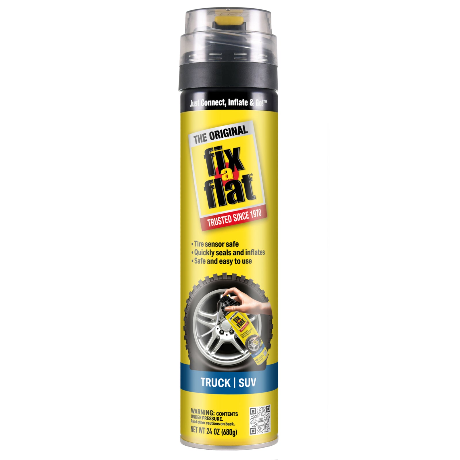 Fix-a-Flat 20 oz. for Large Tires | Emergency Flat Tire Repair
