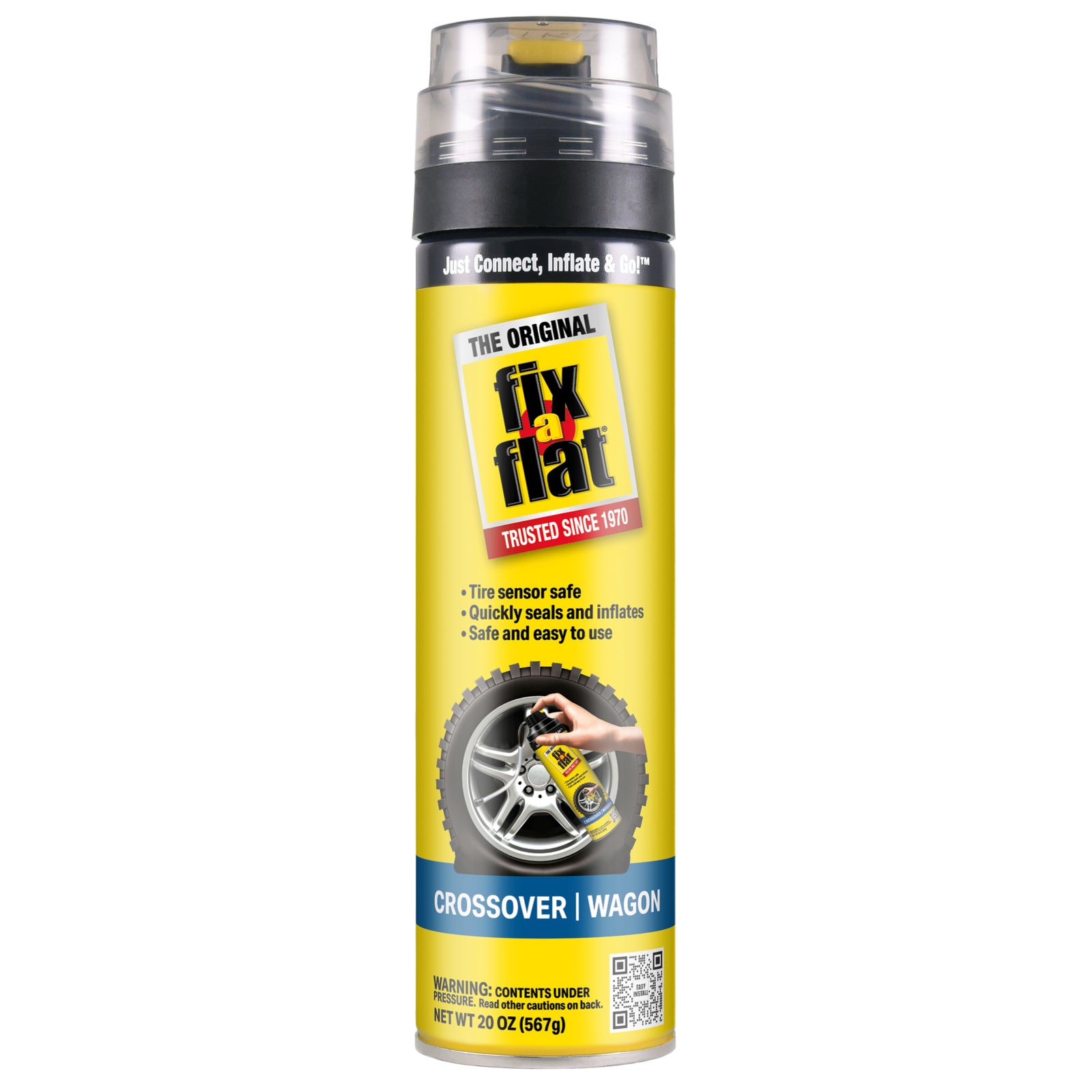 Fix-a-Flat 20 oz. for Large Tires | Emergency Flat Tire Repair